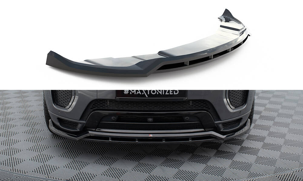 FRONT SPLITTER LAND ROVER RANGE ROVER EVOQUE MK1 FACELIFT Maxton Design USA
