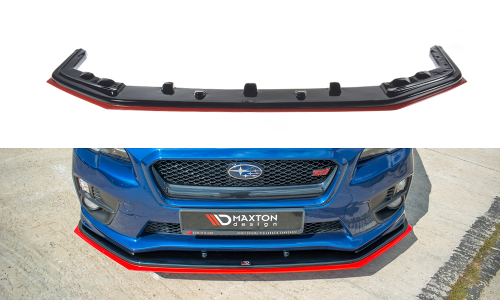FRONT SPLITTER V.4 SUBARU WRX STI Maxton Design USA