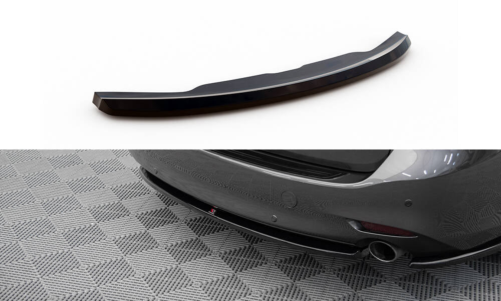 CENTRAL REAR SPLITTER FOR MAZDA 6 MK3 FACELIFT – Maxton Design USA