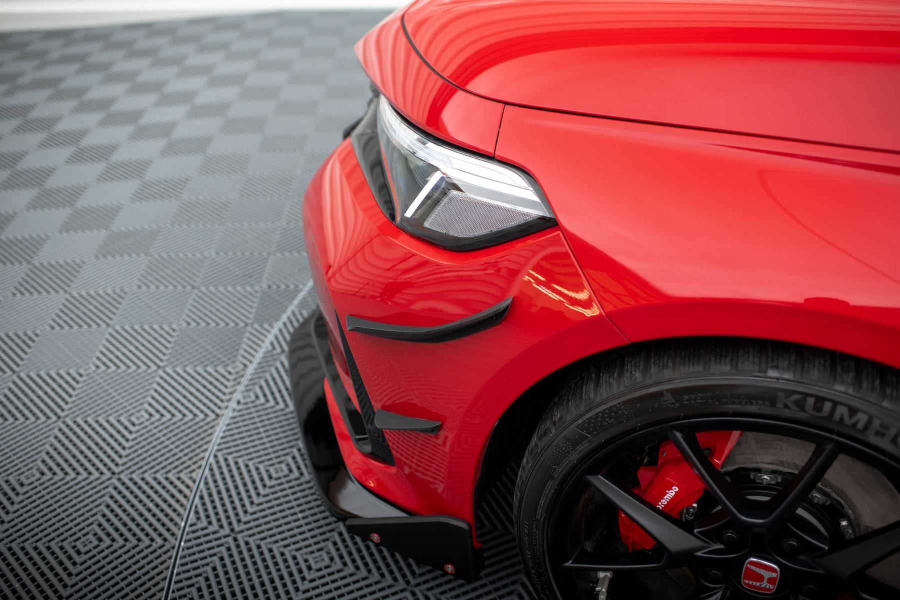 FRONT BUMPER WINGS (CANARDS) HONDA CIVIC TYPE-R MK 11 – Maxton Design USA