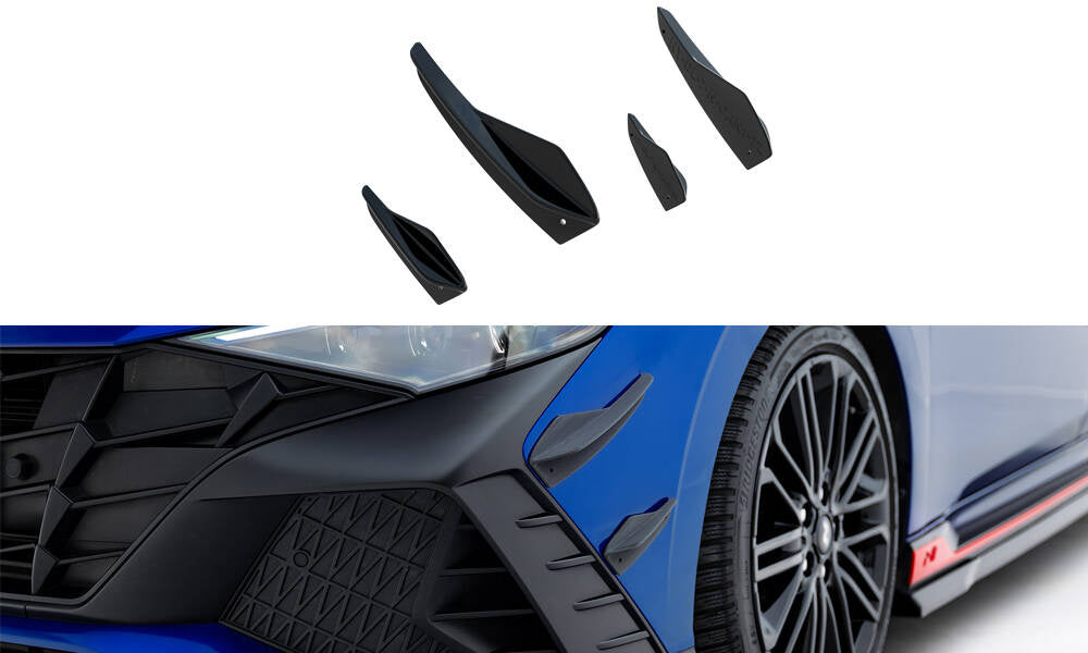 Front Bumper Wings (Canards) Hyundai Elantra N Mk7 – Maxton Design USA