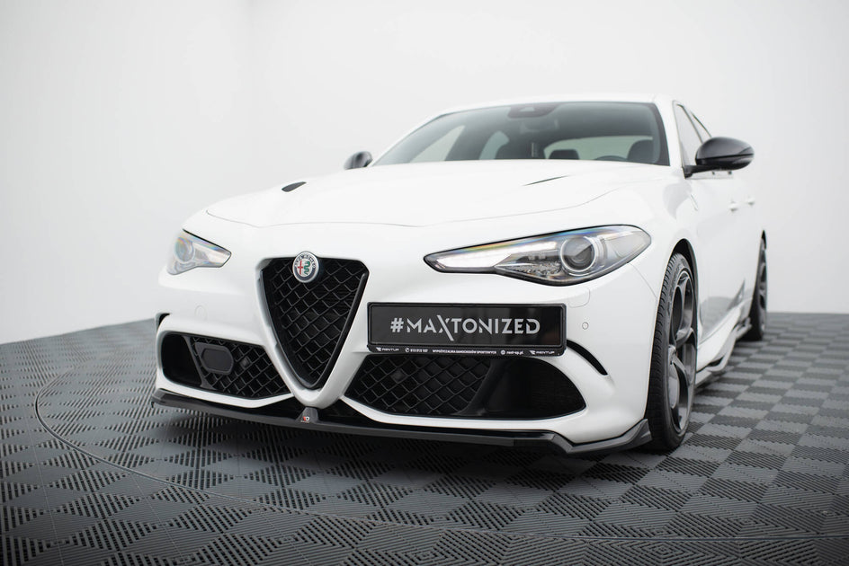 FRONT SPLITTER ALFA ROMEO GIULIA QUADRIFOGLIO – Maxton Design USA