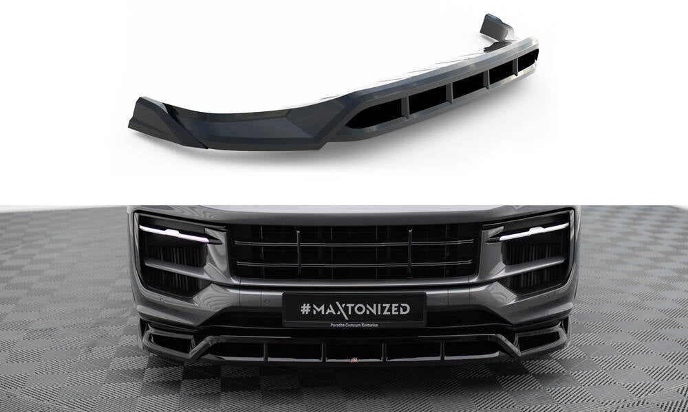 Front Splitter Porsche Cayenne SUV / Coupe Mk3 Facelift – Maxton Design USA