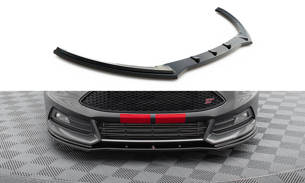 FRONT SPLITTER V.1 FORD FOCUS ST MK3 FL – Maxton Design USA