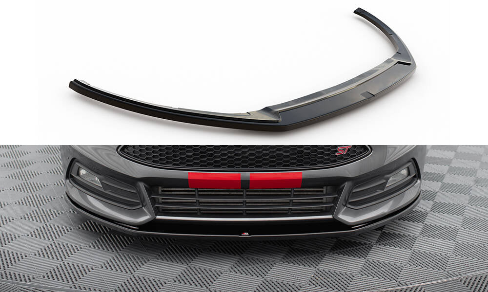 FRONT SPLITTER V.2 FORD FOCUS ST MK3 FL – Maxton Design USA