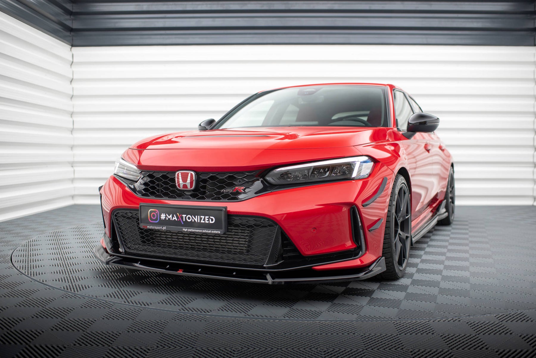 FRONT SPLITTER V.2 HONDA CIVIC TYPE-R MK 11 – Maxton Design USA