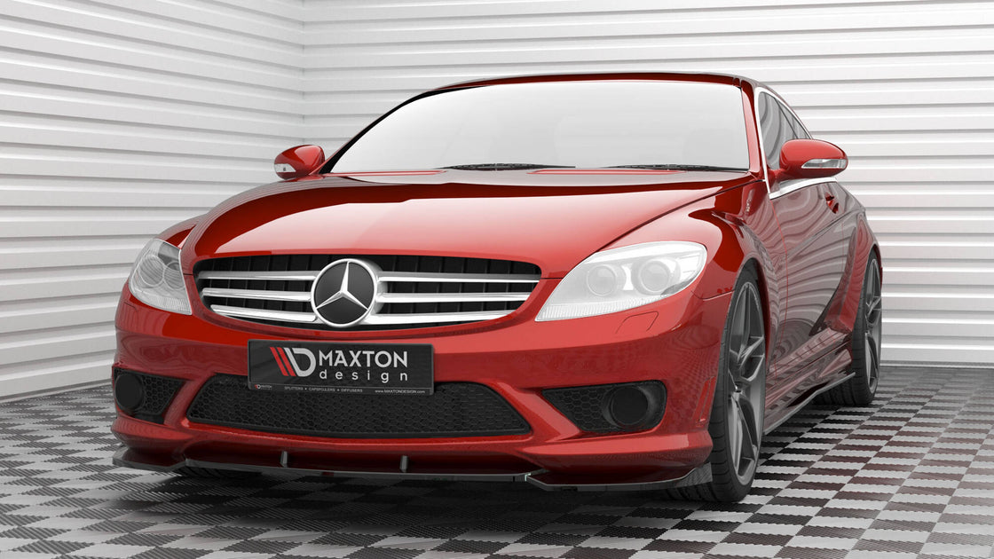 FRONT SPLITTER V.2 MERCEDES-BENZ CL 63 AMG C216 – Maxton Design USA