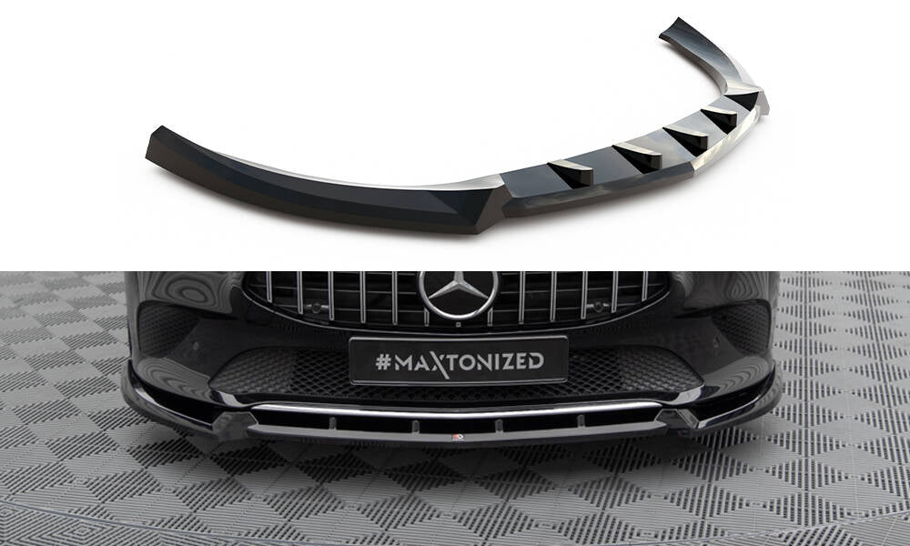 FRONT SPLITTER V.2 MERCEDES-BENZ CLA C118 – Maxton Design USA