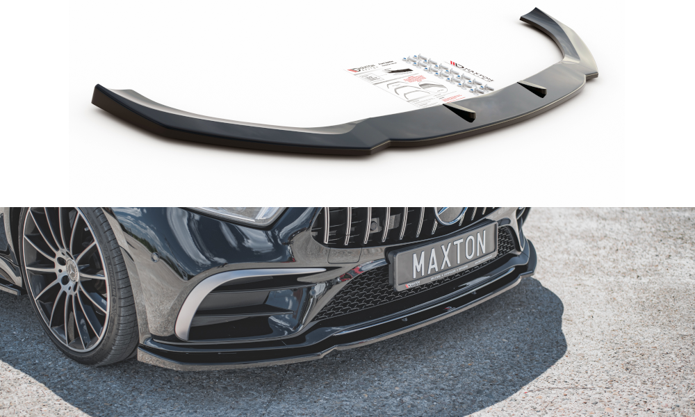 FRONT SPLITTER V.2 MERCEDES-BENZ CLS AMG-LINE / 53AMG C257 – Maxton ...