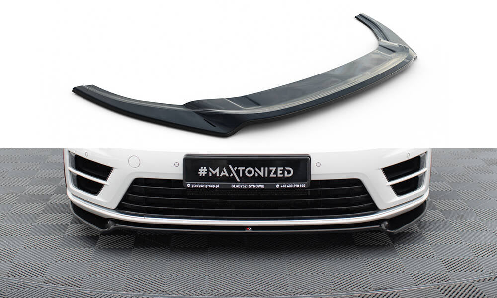 FRONT SPLITTER VW GOLF MK7 R V.2 – Maxton Design USA