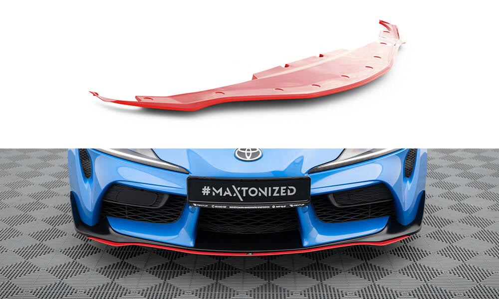 FRONT SPLITTER V.3 TOYOTA SUPRA MK5 – Maxton Design USA