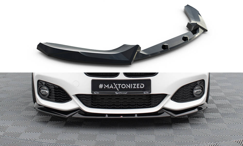 Front Splitter V.5 BMW 1 M-Pack / M140i F20 Facelift – Maxton Design USA