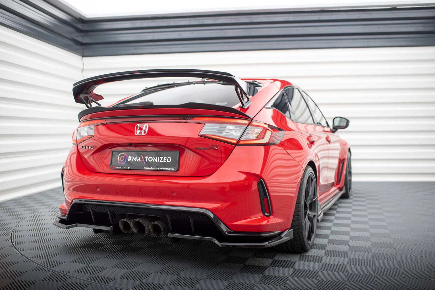 LOWER SPOILER CAP HONDA CIVIC TYPE-R MK 11 – Maxton Design USA