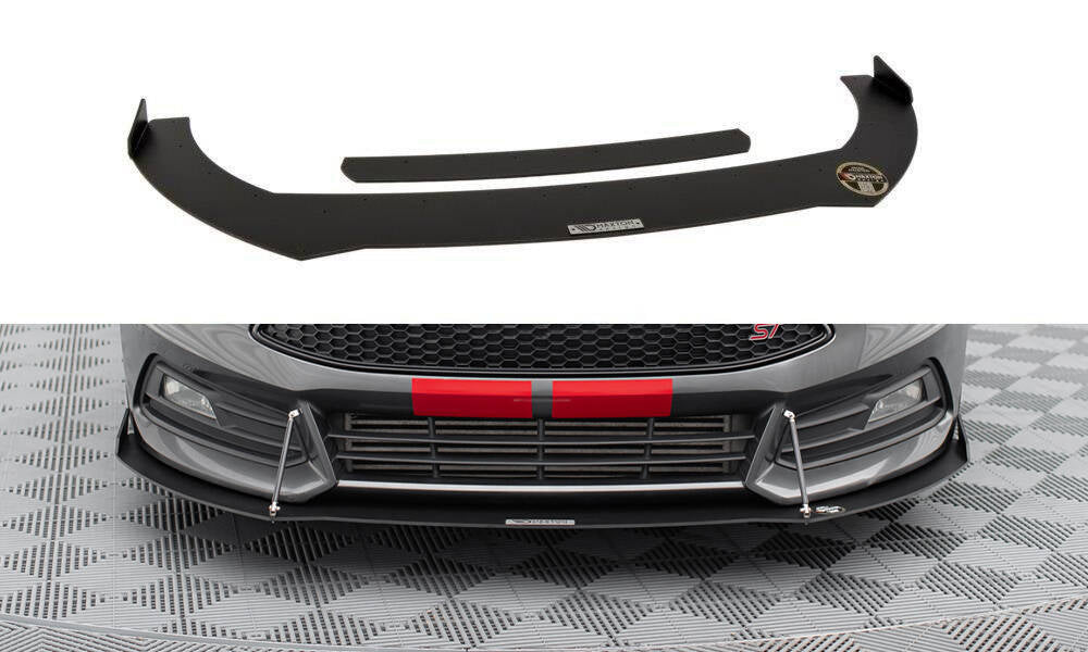 RACING FRONT SPLITTER V.2 FORD FOCUS ST MK3 FL – Maxton Design USA