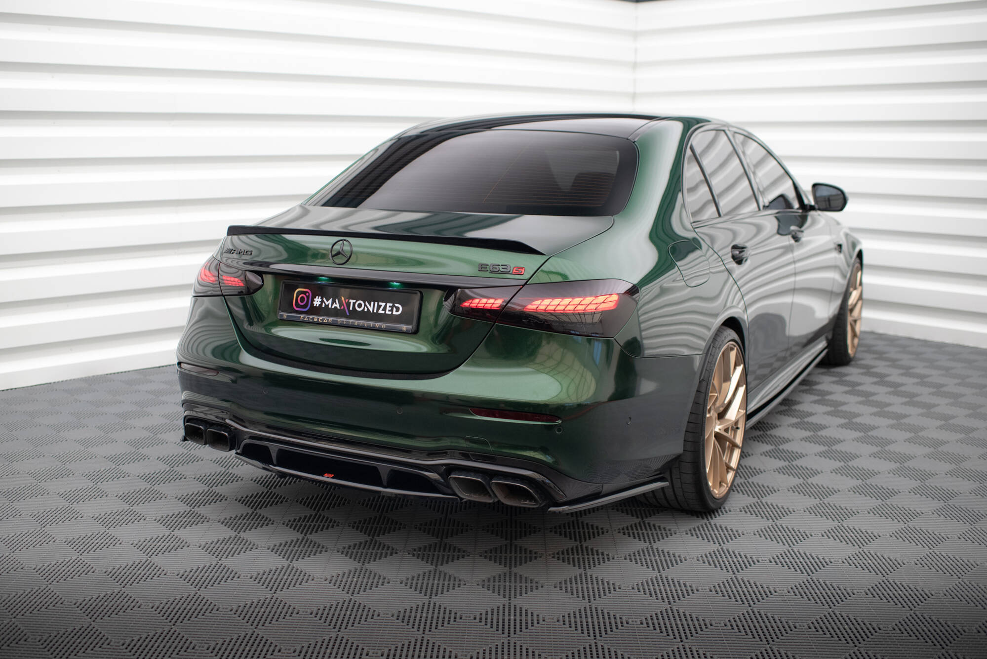 REAR SIDE SPLITTERS MERCEDES AMG E63 W213 FACELIFT