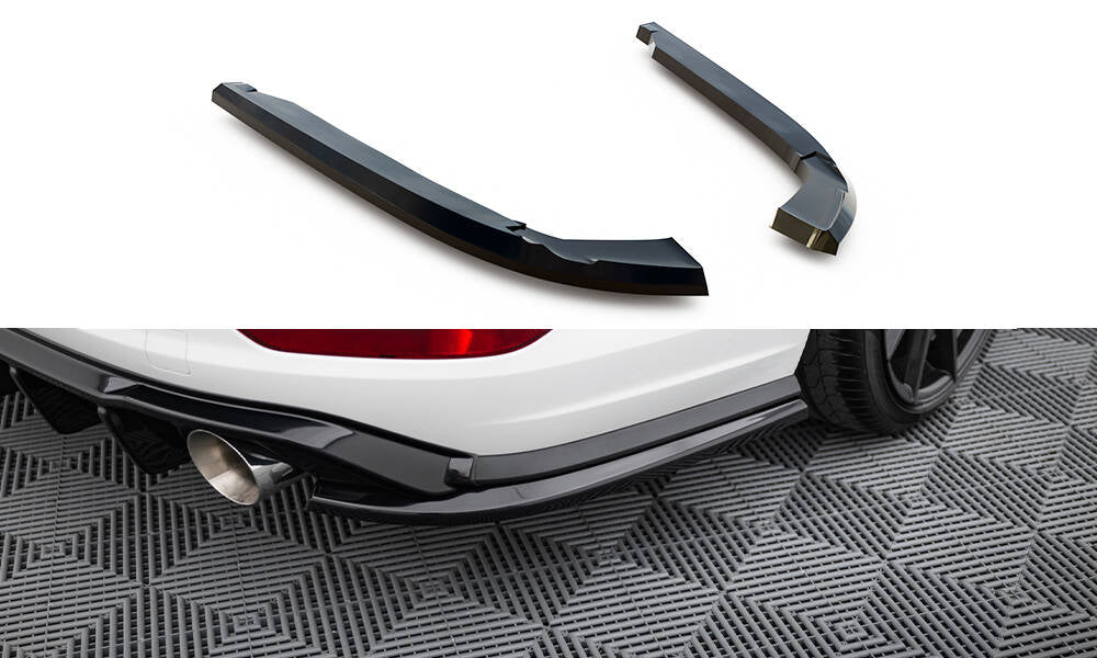 Rear Side Splitters Volkswagen Jetta GLI Mk7 (SET FOR MAXTON VALANCE ...