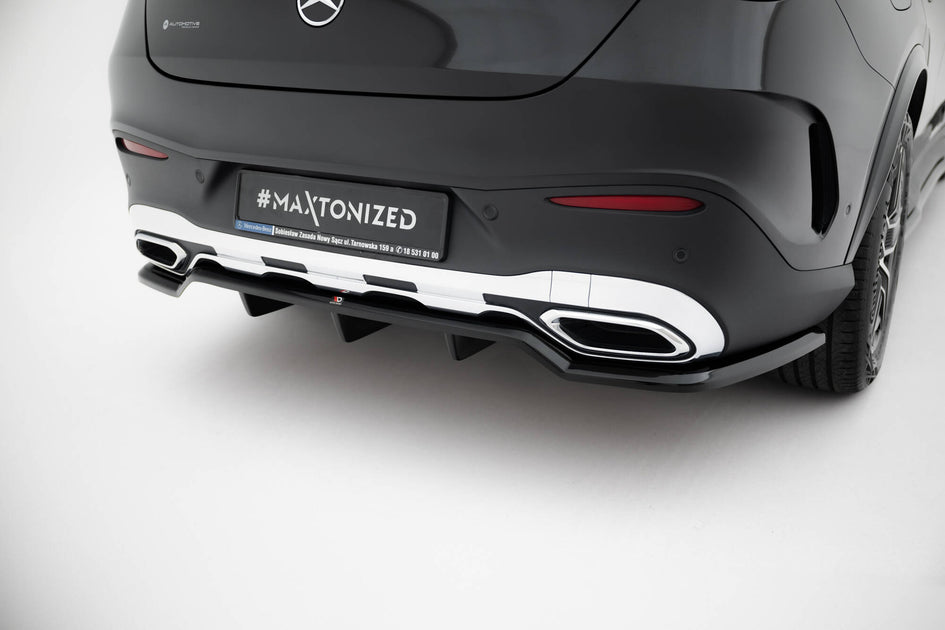 Rear Splitter (with vertical bars) Mercedes-Benz GLC Coupe AMG-Line C2 ...