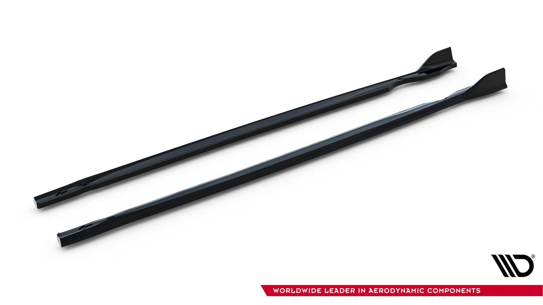 Side Skirts Diffusers V.4 Volkswagen Golf R Hatchback Mk8 / Mk8 Faceli ...