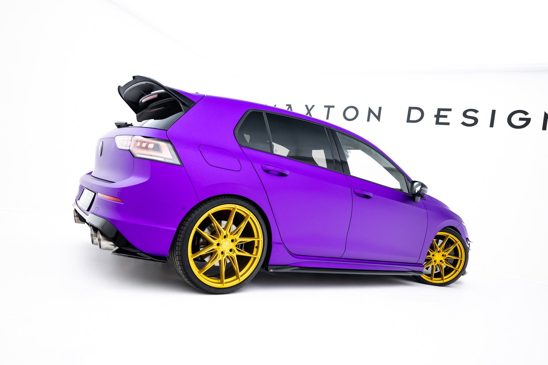 Side Skirts Diffusers V.5 Volkswagen Golf R Hatchback Mk8 / Mk8 Faceli ...