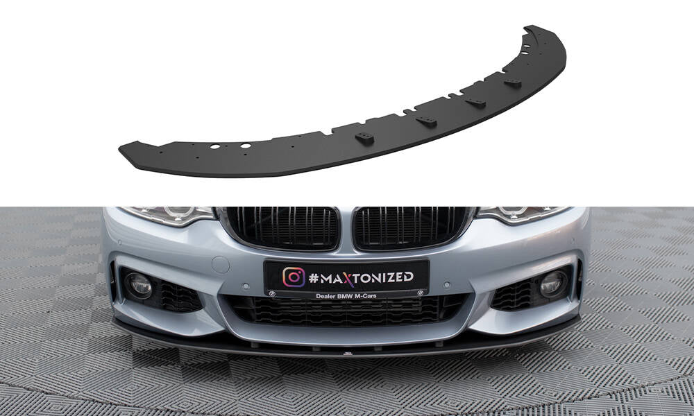 STREET PRO FRONT SPLITTER BMW 4 COUPE M-PACK F32 – Maxton Design USA