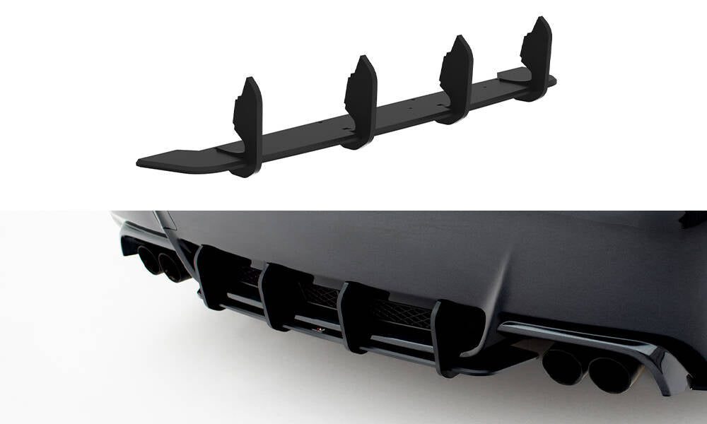 Street Pro Rear Diffuser Subaru Impreza WRX STI Mk3 Facelift – Maxton ...