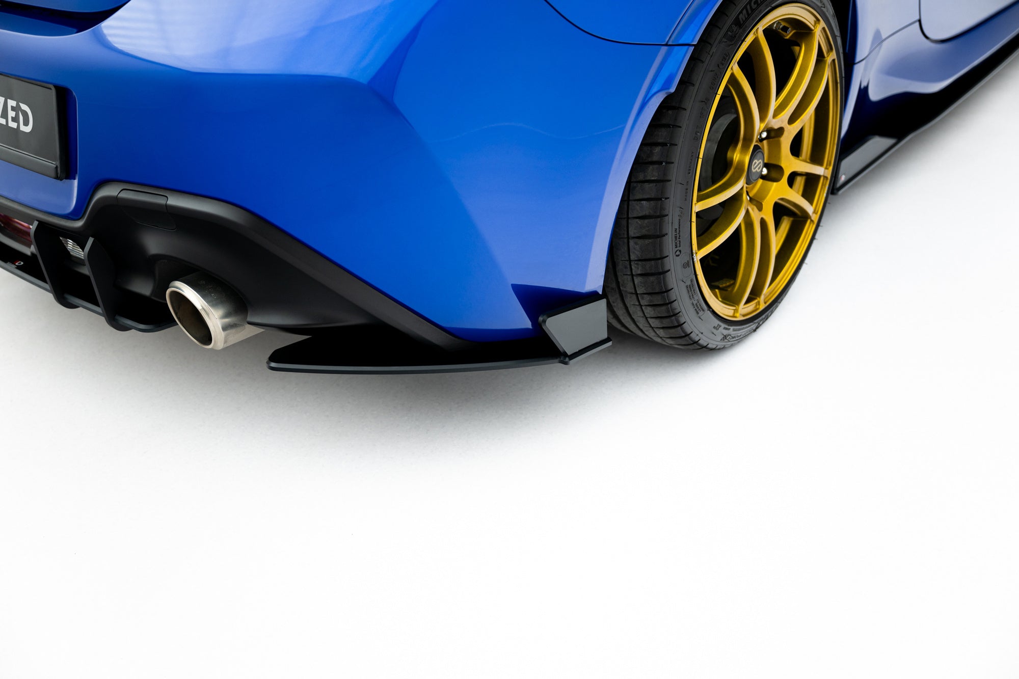 Street Pro Rear Side Splitters V.2 Subaru BRZ Mk2 / Toyota GR86 Mk1 ...