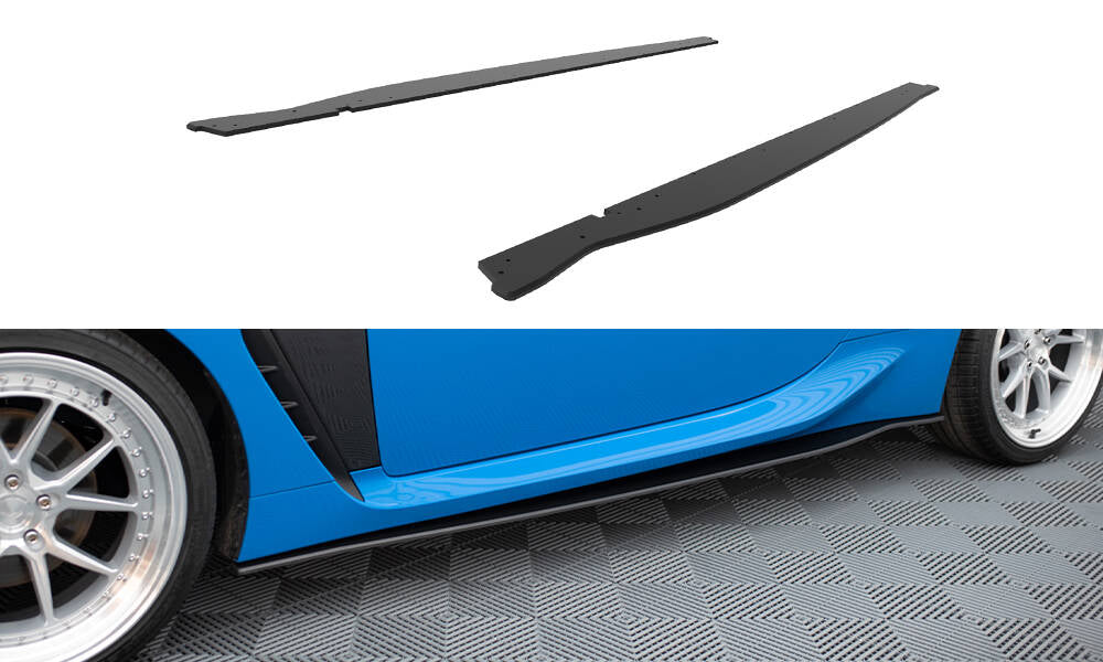 STREET PRO SIDE SKIRTS DIFFUSERS V.1 TOYOTA GR86 MK1 / BRZ MK2 – Maxton ...