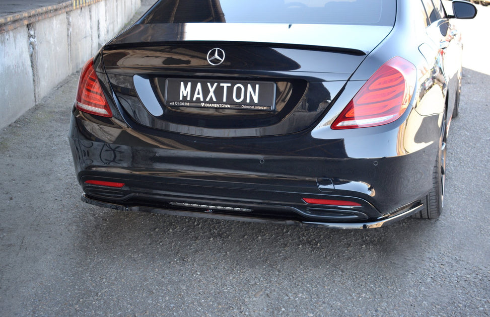 CENTRAL REAR SPLITTER MERCEDES-BENZ S-CLASS AMG-LINE W222 – Maxton ...