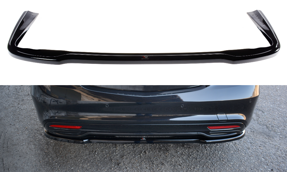 CENTRAL REAR SPLITTER MERCEDES-BENZ S-CLASS AMG-LINE W222 – Maxton ...