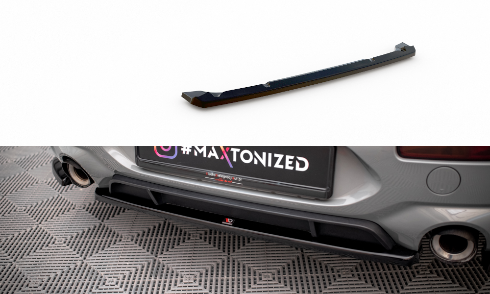 CENTRAL REAR SPLITTER FOR MINI COOPER CLUBMAN JOHN COOPER WORKS F54 ...