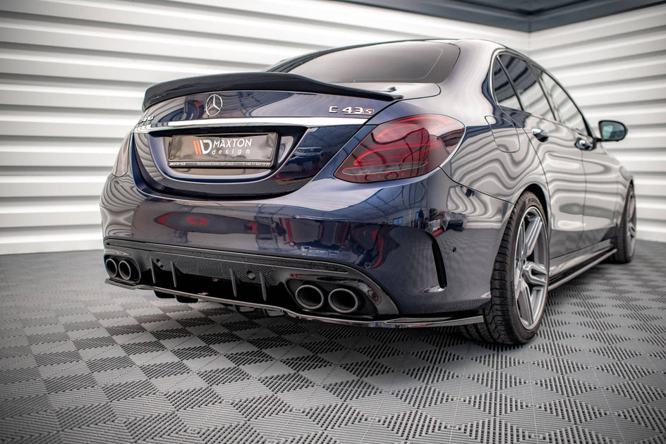 CENTRAL REAR SPLITTER (WITH VERTICAL BARS) MERCEDES-AMG C 43 SEDAN W20 ...