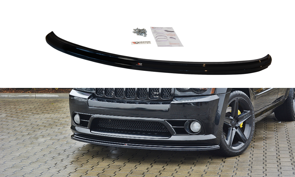 FRONT SPLITTER V.1 JEEP GRAND CHEROKEE WK SRT 8 – Maxton Design USA