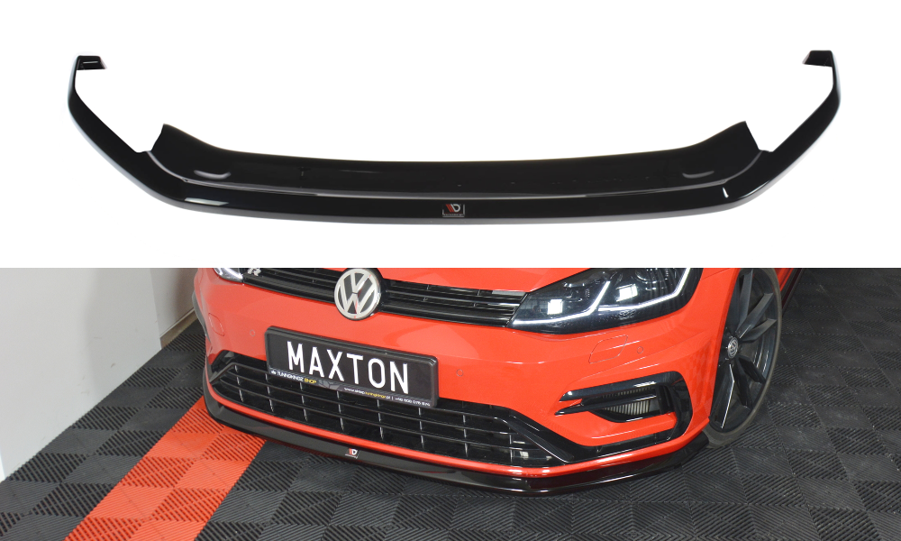 FRONT SPLITTER V.6 VW GOLF 7 R FACELIFT – Maxton Design USA