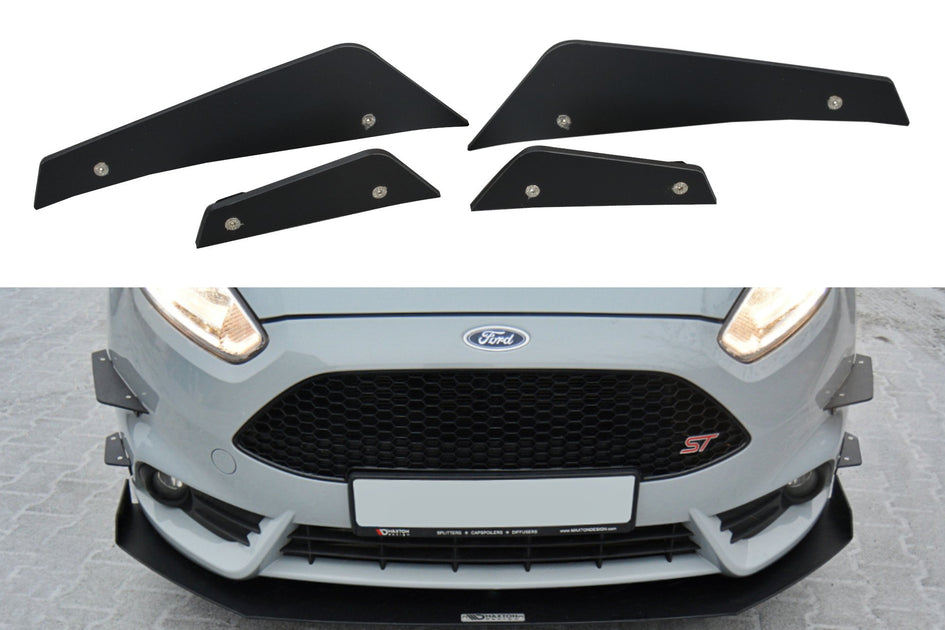 FRONT BUMPER WINGS (CANARDS) FORD FIESTA ST MK7 FL – Maxton Design USA