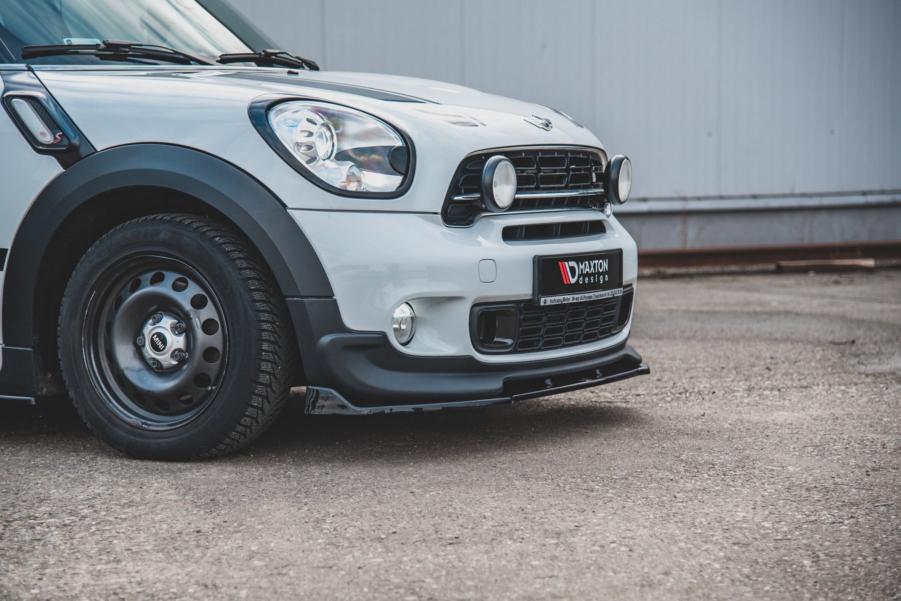 FRONT SPLITTER MINI COUNTRYMAN MK1 JCW – Maxton Design USA