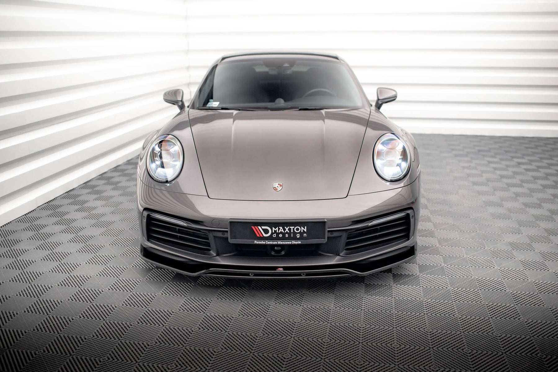 FRONT SPLITTER PORSCHE 911 CARRERA 4S 992 – Maxton Design USA