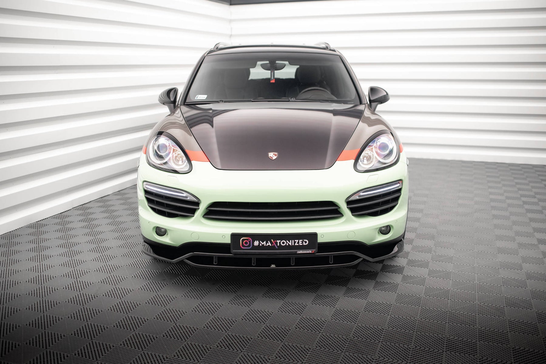 FRONT SPLITTER PORSCHE CAYENNE MK2 – Maxton Design USA