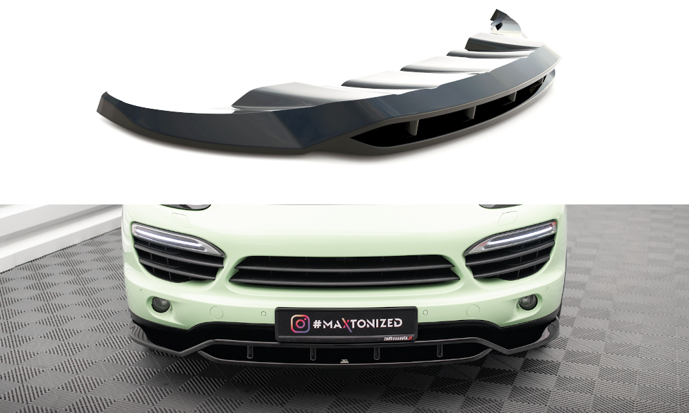 FRONT SPLITTER PORSCHE CAYENNE MK2 – Maxton Design USA