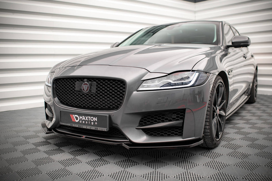 FRONT SPLITTER V.1 JAGUAR XF R-SPORT MK2 – Maxton Design USA