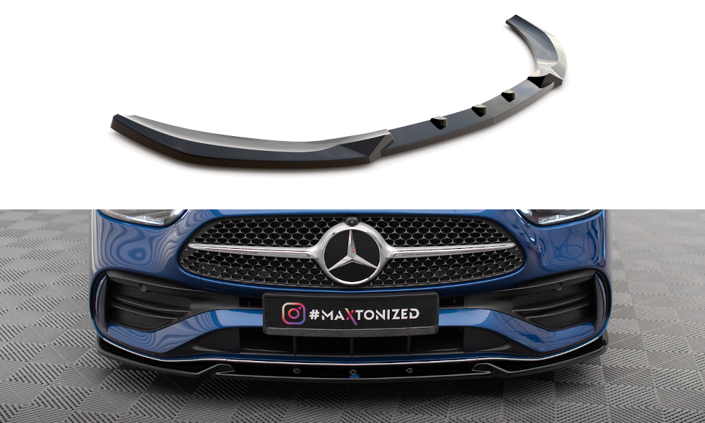 FRONT SPLITTER V.1 MERCEDES-BENZ C AMG-LINE W206 – Maxton Design USA