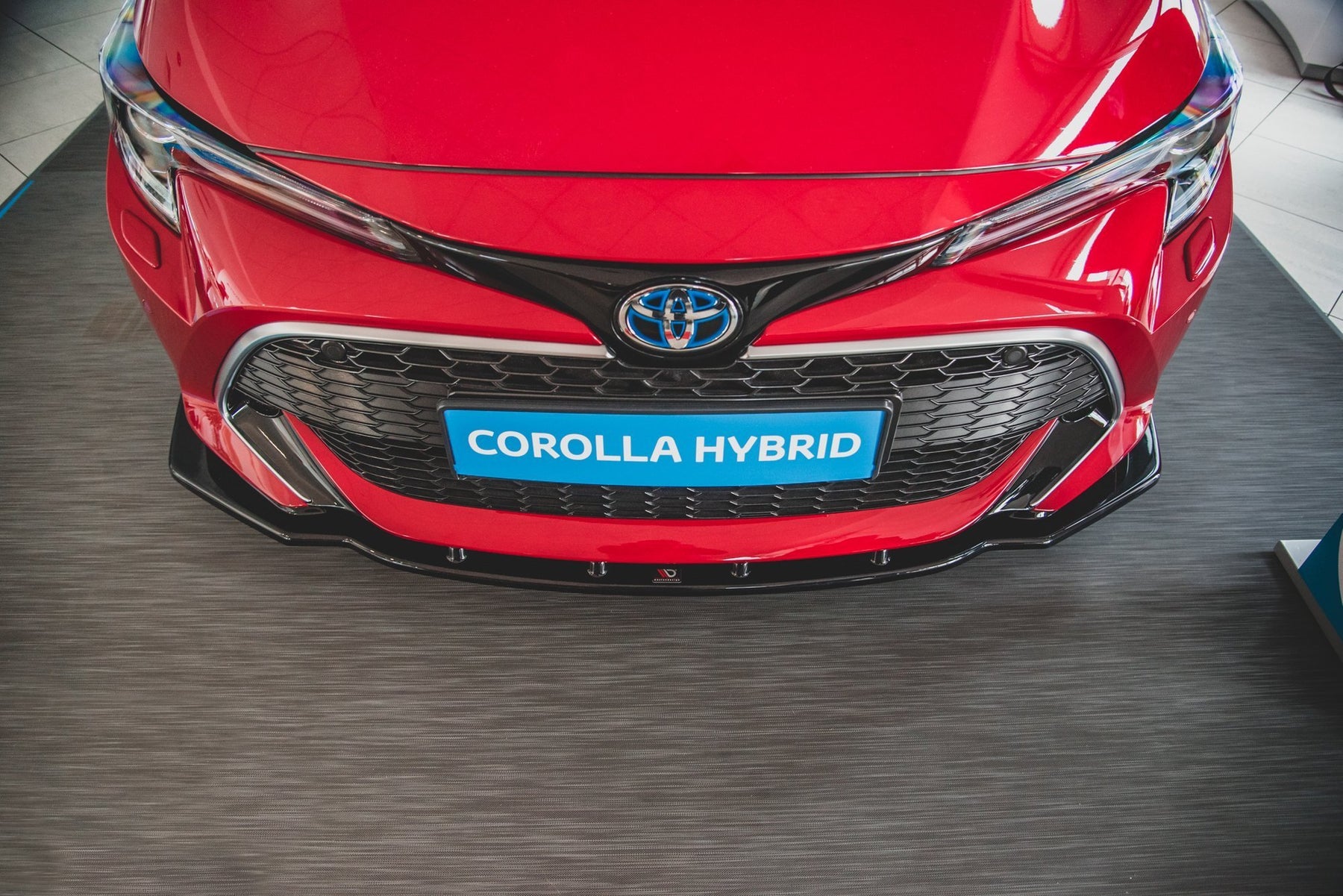 FRONT SPLITTER V.1 TOYOTA COROLLA HATCHBACK MK12 – Maxton Design USA