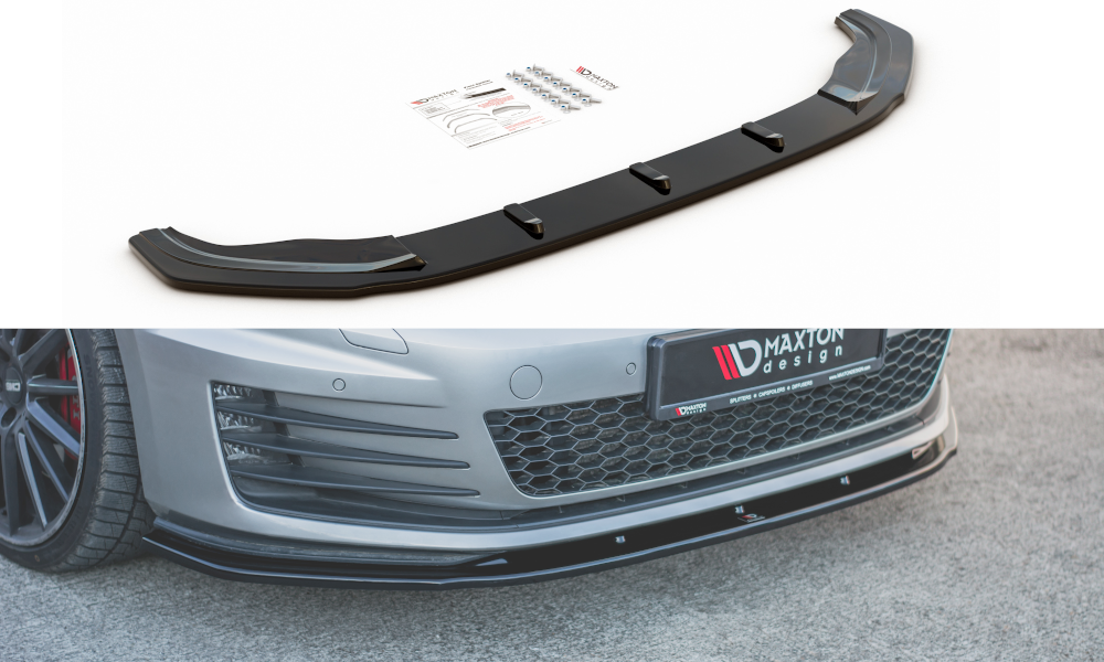 FRONT SPLITTER V.1 VW GOLF 7 GTI – Maxton Design USA