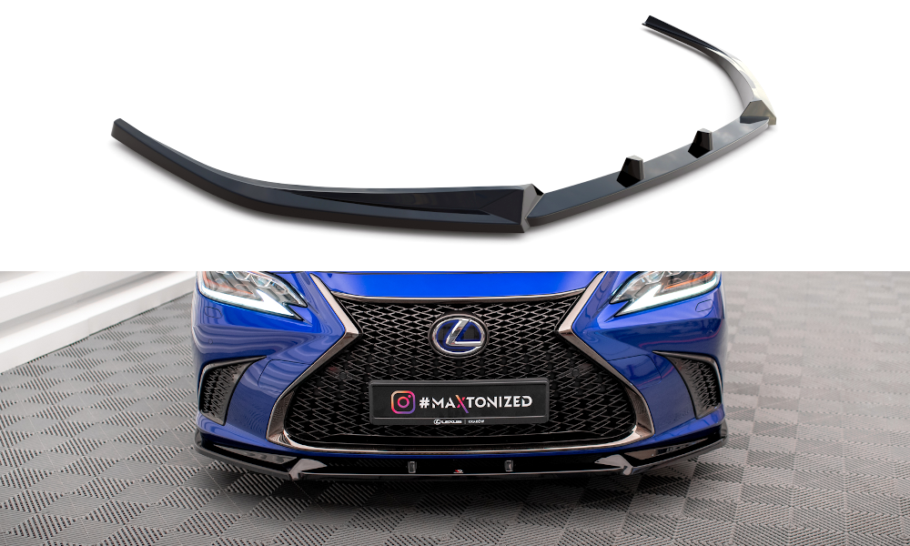 FRONT SPLITTER V.2 LEXUS ES F SPORT MK7 – Maxton Design USA