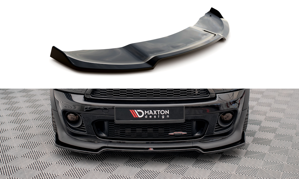 FRONT SPLITTER V.2 MINI COOPER JOHN COOPER WORKS R56 – Maxton Design USA