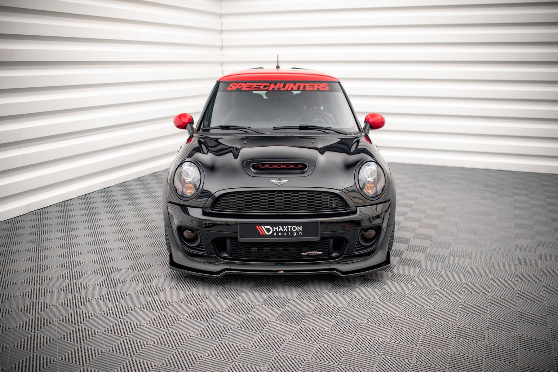 FRONT SPLITTER V.2 MINI COOPER JOHN COOPER WORKS R56 – Maxton Design USA