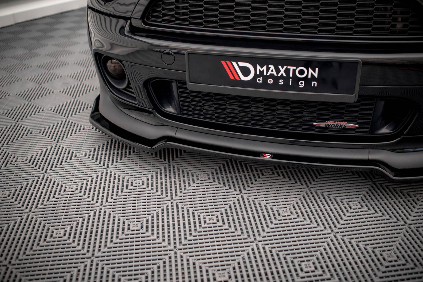 FRONT SPLITTER V.2 MINI COOPER JOHN COOPER WORKS R56 – Maxton Design USA