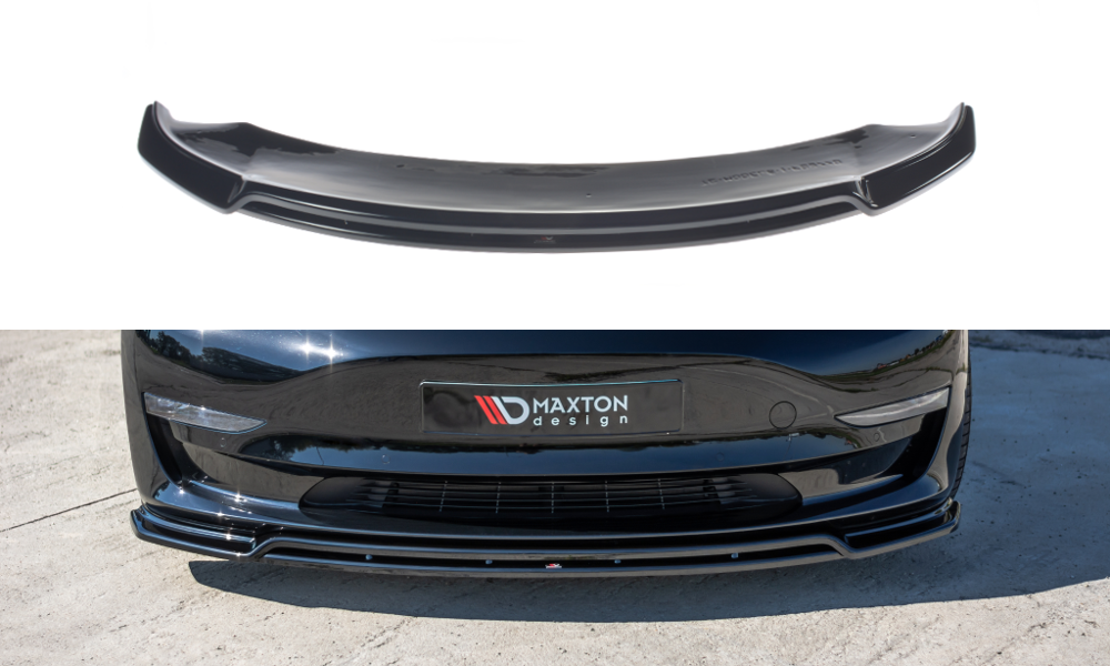 FRONT SPLITTER V.2 TESLA MODEL 3 – Maxton Design USA