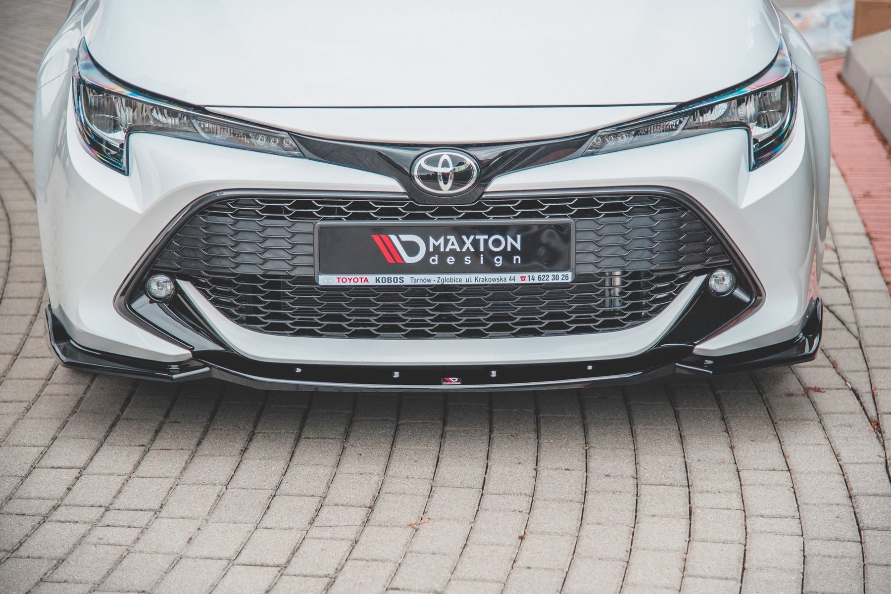 FRONT SPLITTER V.2 TOYOTA COROLLA HATCHBACK MK12 – Maxton Design USA