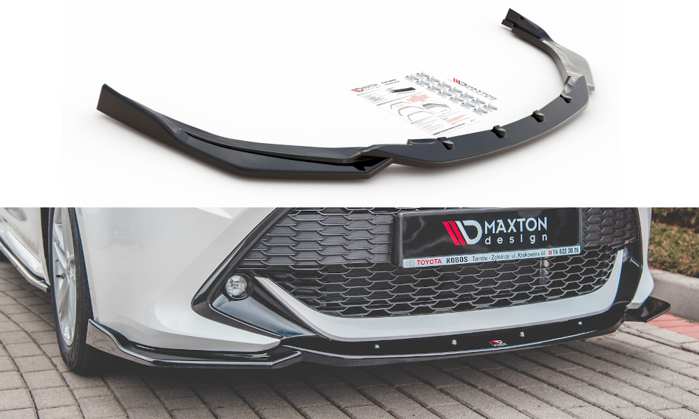 FRONT SPLITTER V.2 TOYOTA COROLLA HATCHBACK MK12 – Maxton Design USA