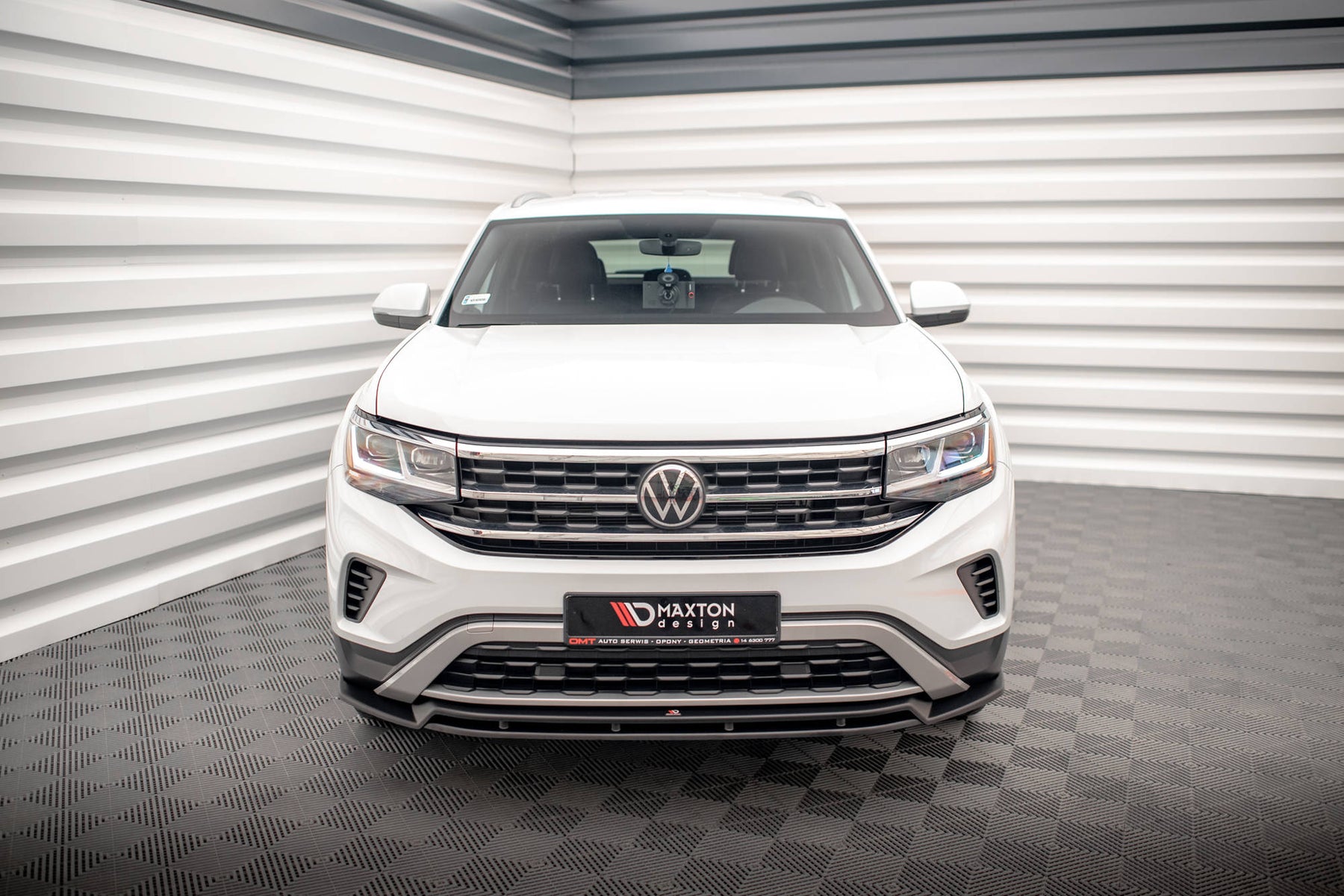 FRONT SPLITTER V.2 VOLKSWAGEN ATLAS CROSS SPORT – Maxton Design USA